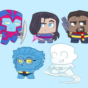 X-men Mini Charm - Etsy