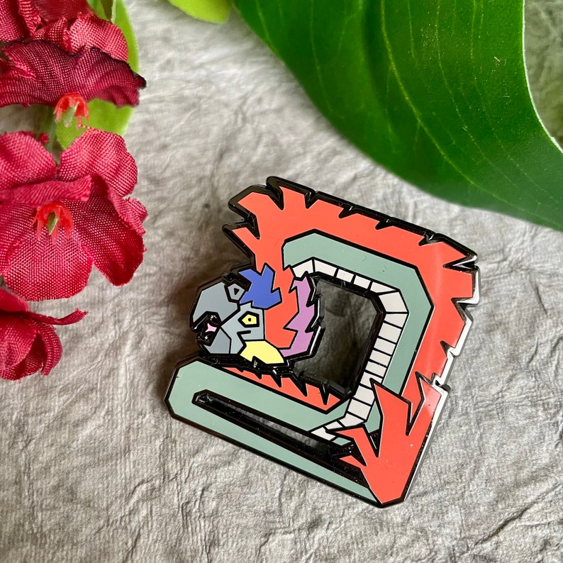 Mboi Tui Enamel Pin: Guarani Mythology Beastiary Pin Club Monster ...