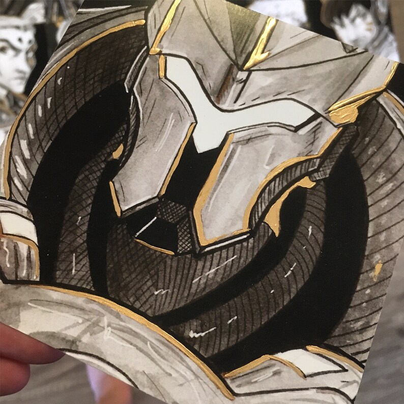 Overwatch Gold Leaf Prints | Etsy