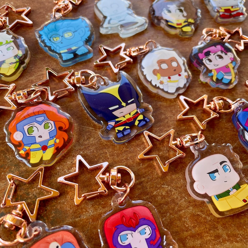 X-men Mini Charm - Etsy