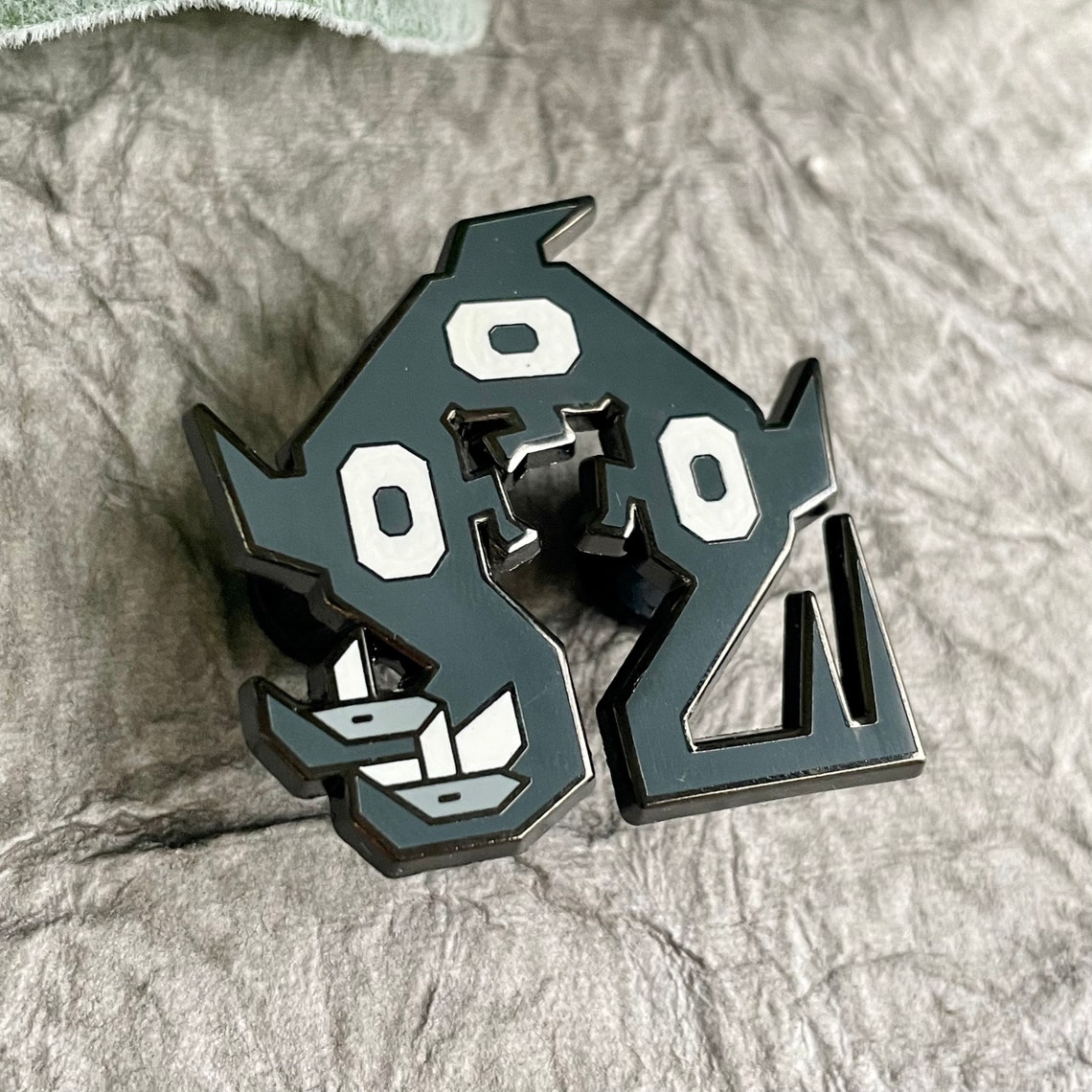 Pal Rai Yuk Wooden Charm: Norse Mythology Beastiary Pin Club - Etsy