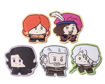Witcher 3 Stickers - Etsy