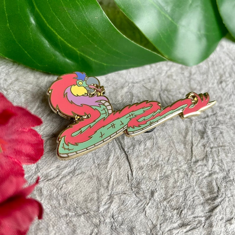 Mboi Tui Enamel Pin: Guarani Mythology Beastiary Pin Club - Etsy
