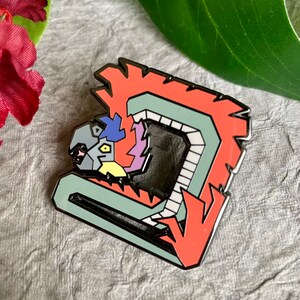 Mboi Tui Enamel Pin: Guarani Mythology Beastiary Pin Club Monster ...