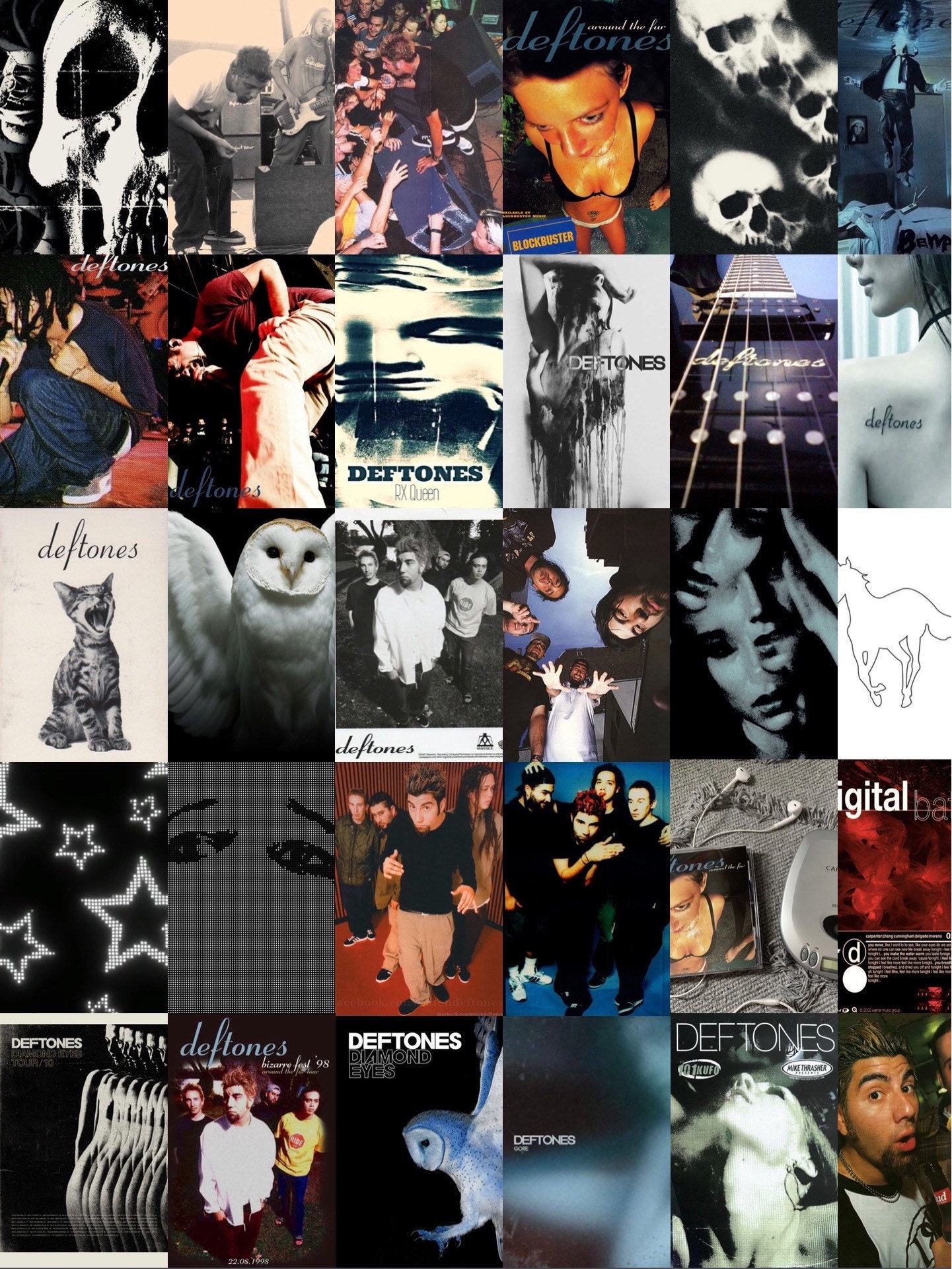30pcs Deftones Photo Wall Nu Metal Chino Moreno Aesthetic - Etsy