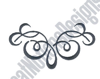 Swirl embroidery | Etsy
