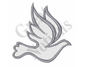 Dove embroidery | Etsy