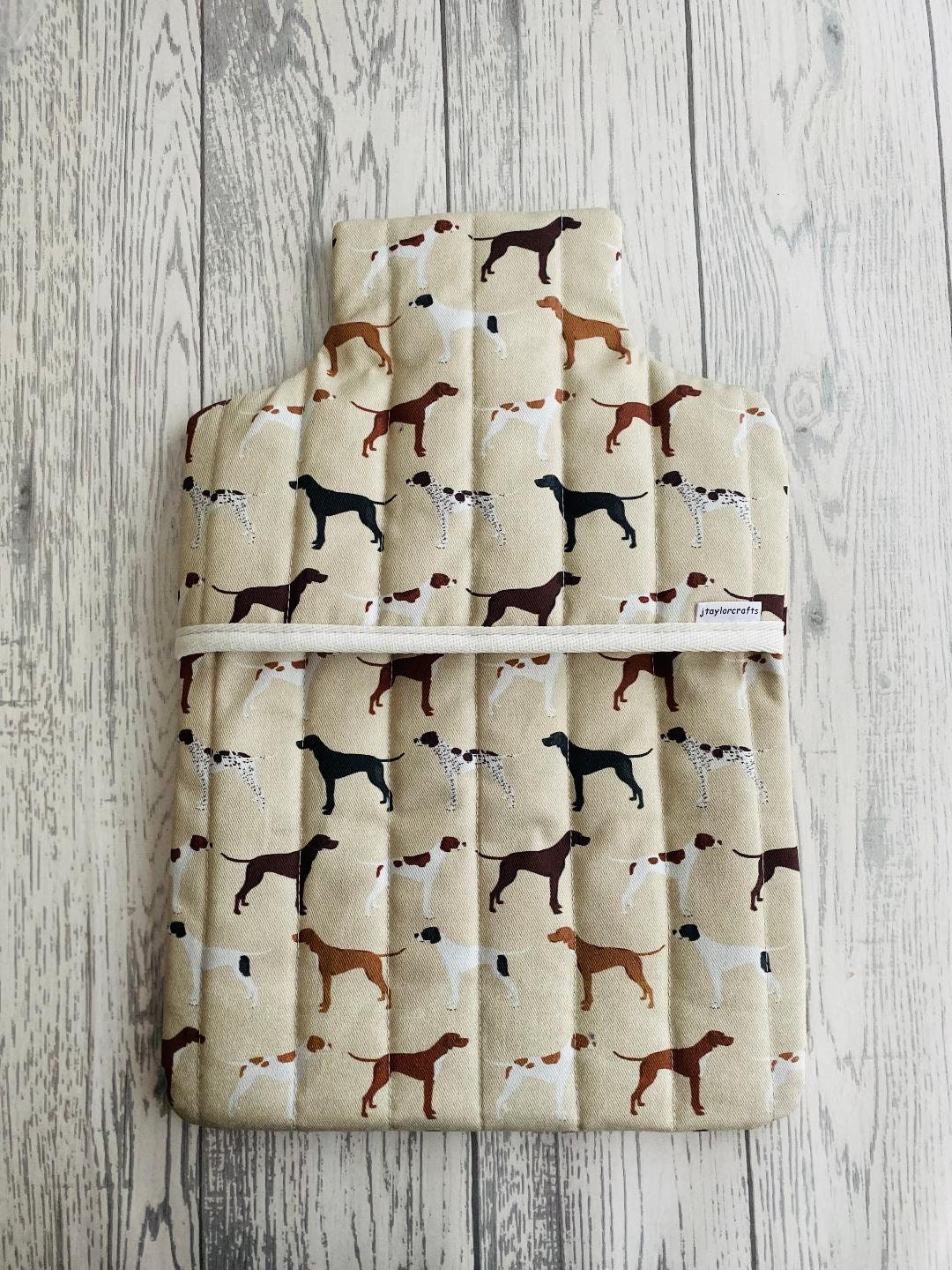 English Pointer - Large Quilted Hot Water Bottle Cover - Etsy