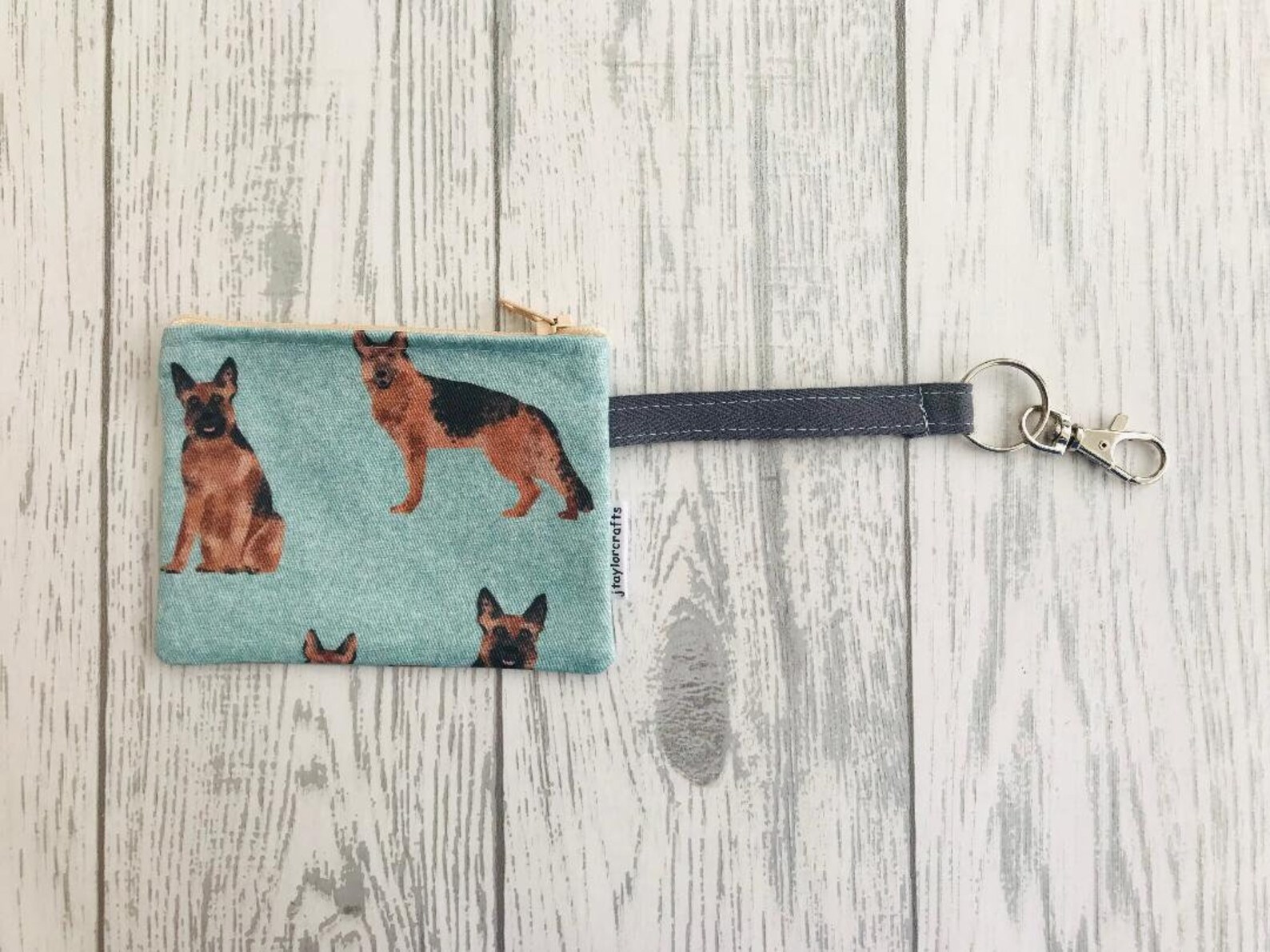 German Shepherd Dog Fabric Zip Coin Purse Bags & Purses Dog - Etsy