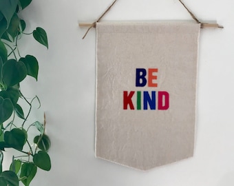 Be Kind Flag - Etsy
