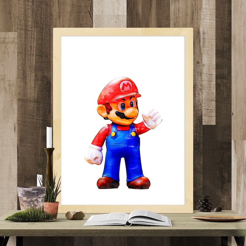 Super Mario Print - Etsy