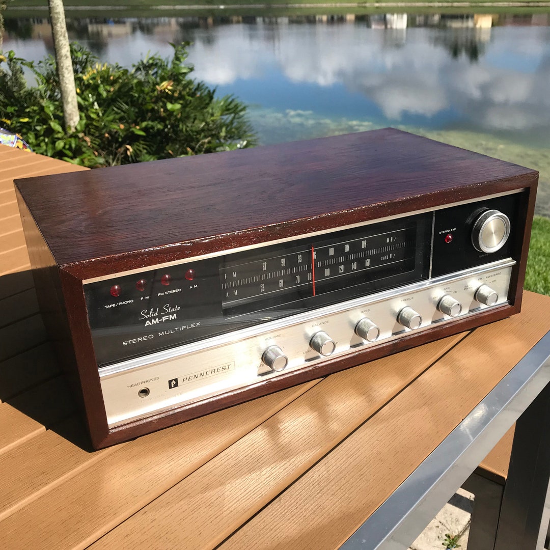 A Restored 1973 Jcpenney Penncrest Model 6912 Stereo Receiver - Etsy