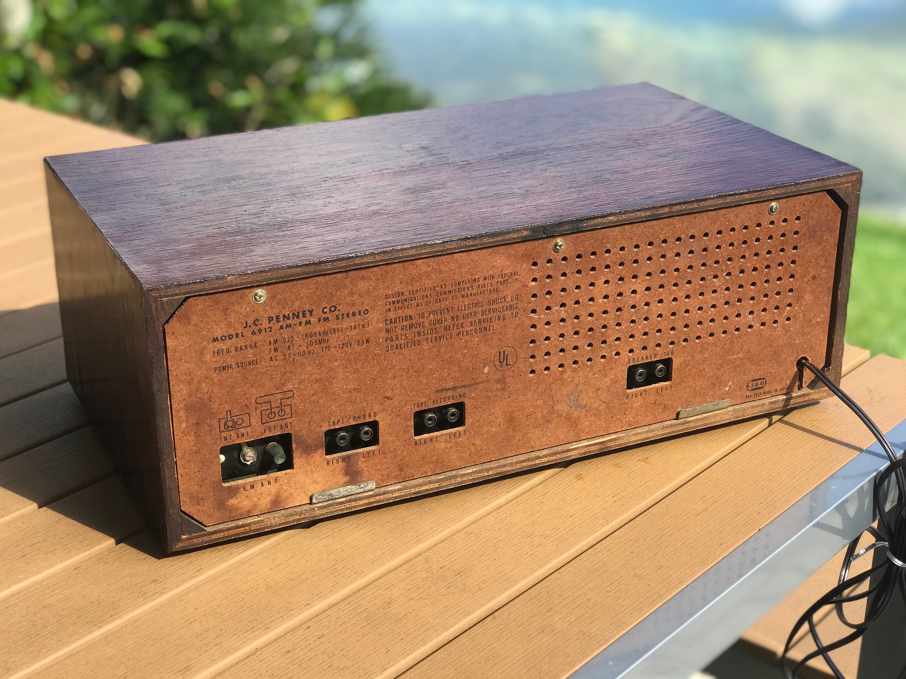 A Restored 1973 Jcpenney Penncrest Model 6912 Stereo Receiver - Etsy