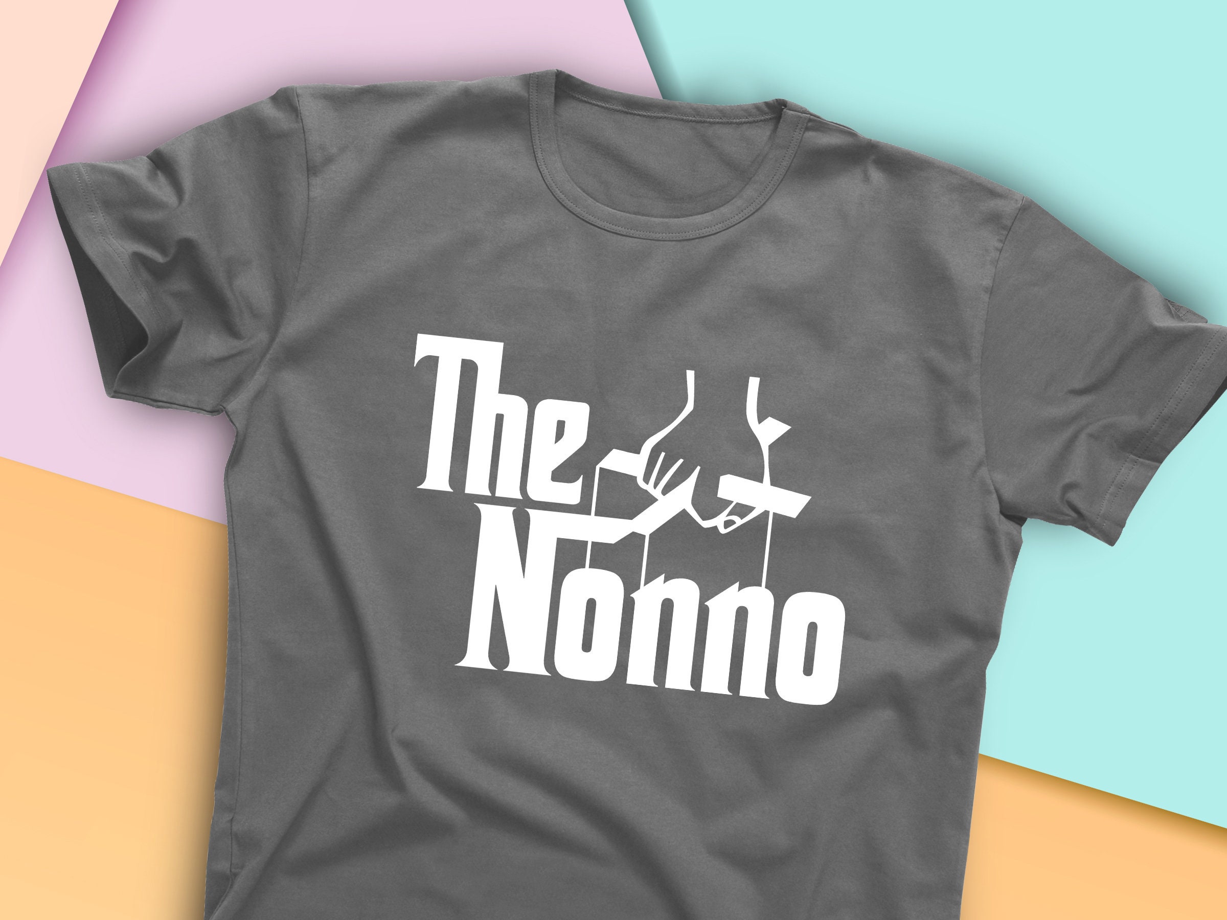 The Nonno T-shirt Italian Grandfather Funny Tee Gift for - Etsy