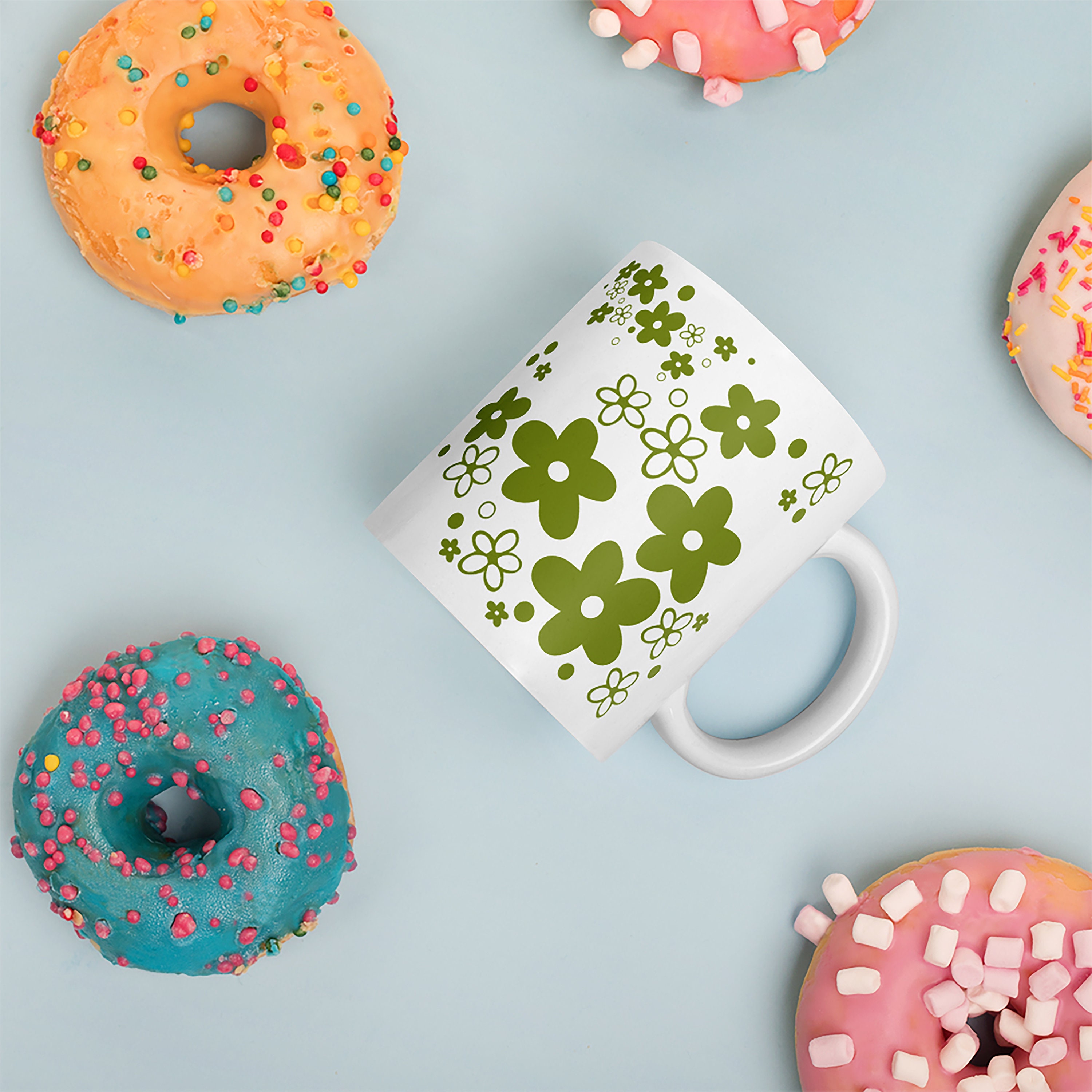 Vintage Pyrex Spring Blossom Coffee Mug Pyrex Tea Mug Crazy - Etsy