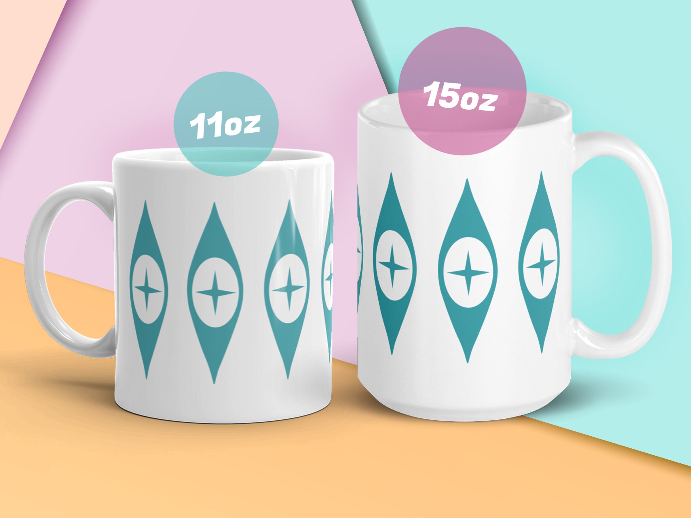 Vintage Pyrex Eyes Coffee Mug Rare Pyrex Atomic Era - Etsy