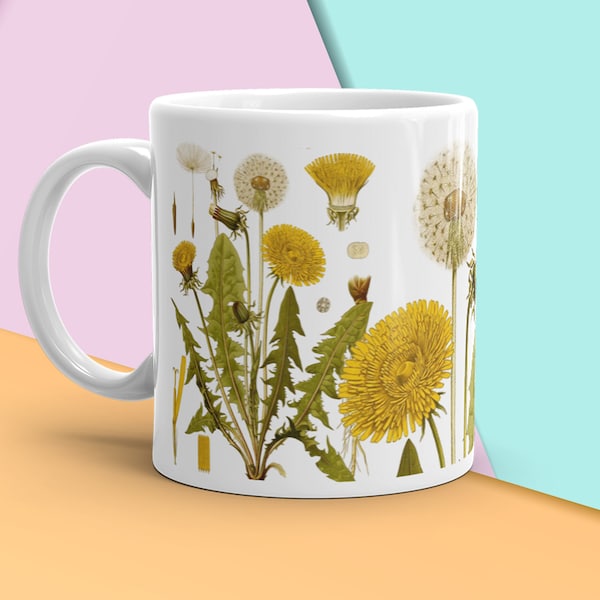 Botanical Mug - Etsy