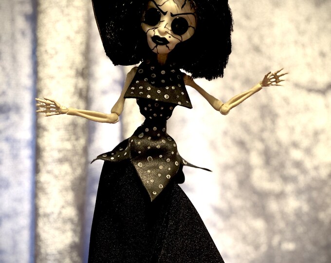 Coralines Other Mother Beldam Inspired Art Custom Ooak Monster High ...