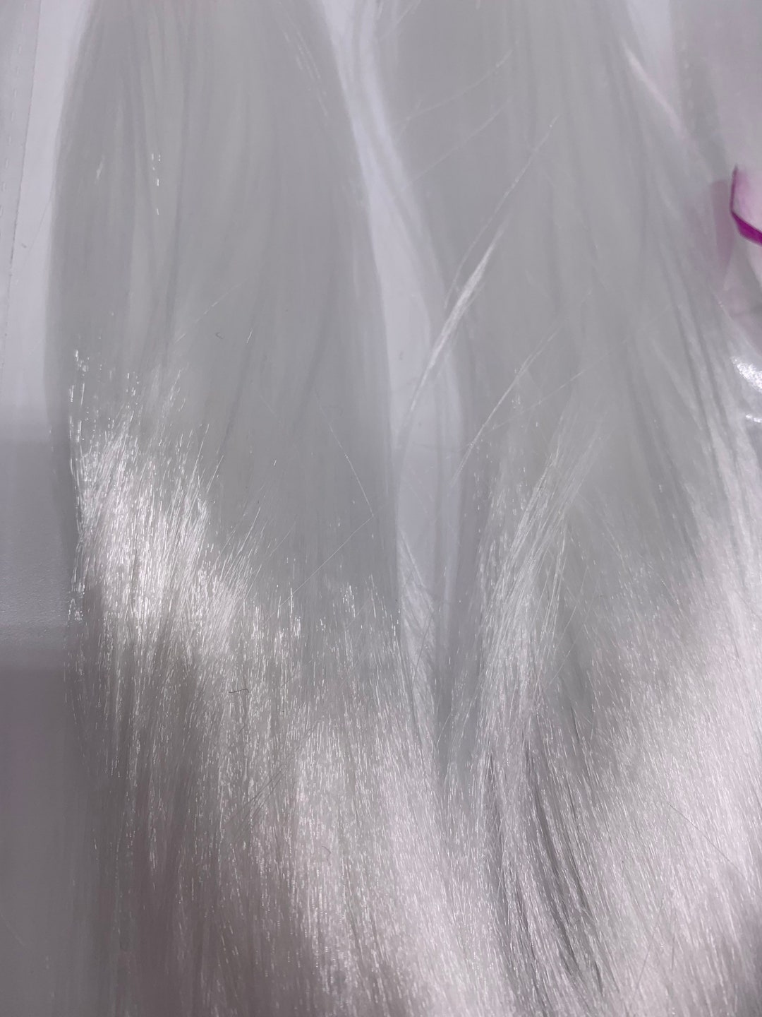 Nylon Filo Doll Hair Reroot White 50g - Etsy