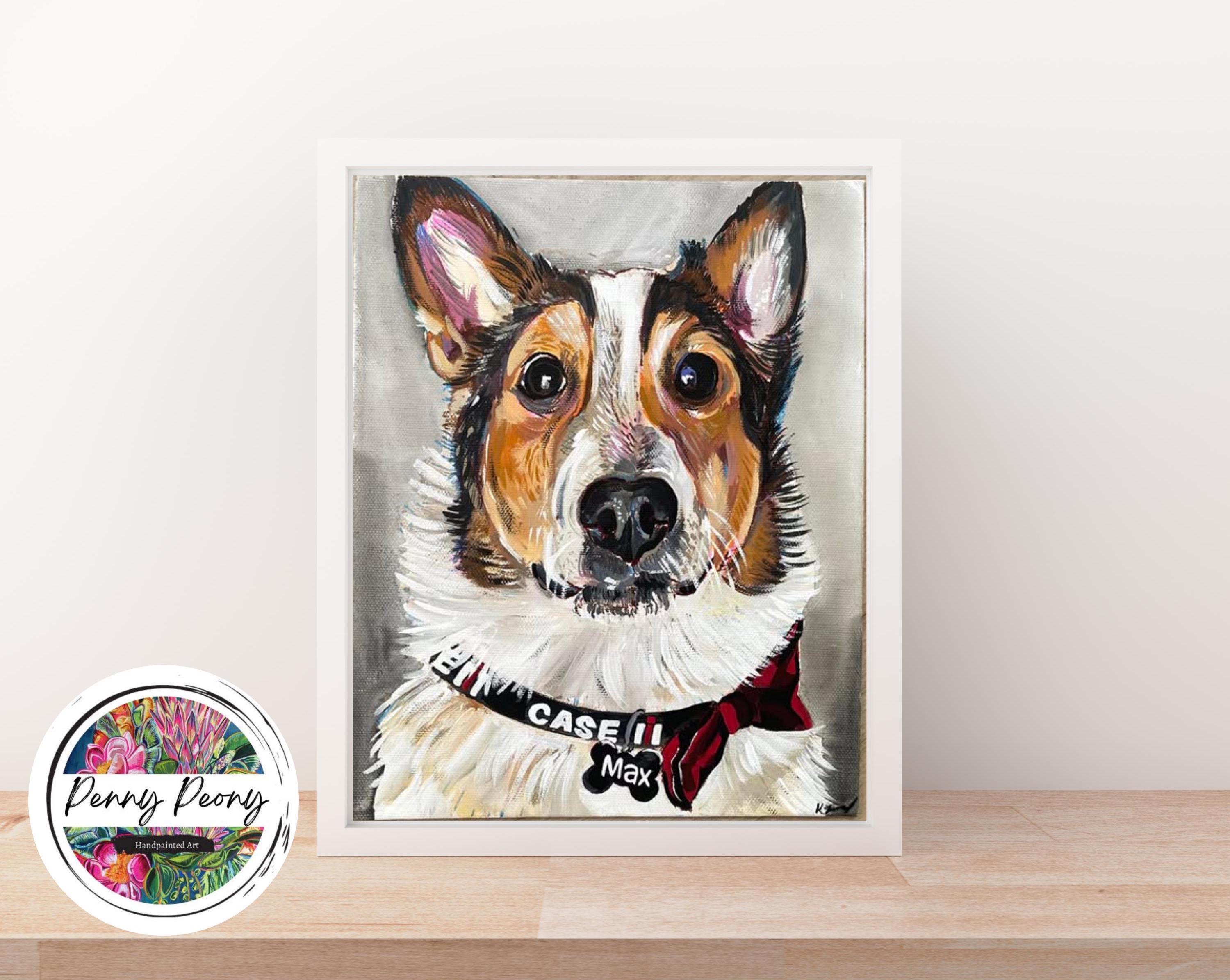 Custom K9 Officer Handler Dog Portrait, Police Retirement Gift, Custom ...