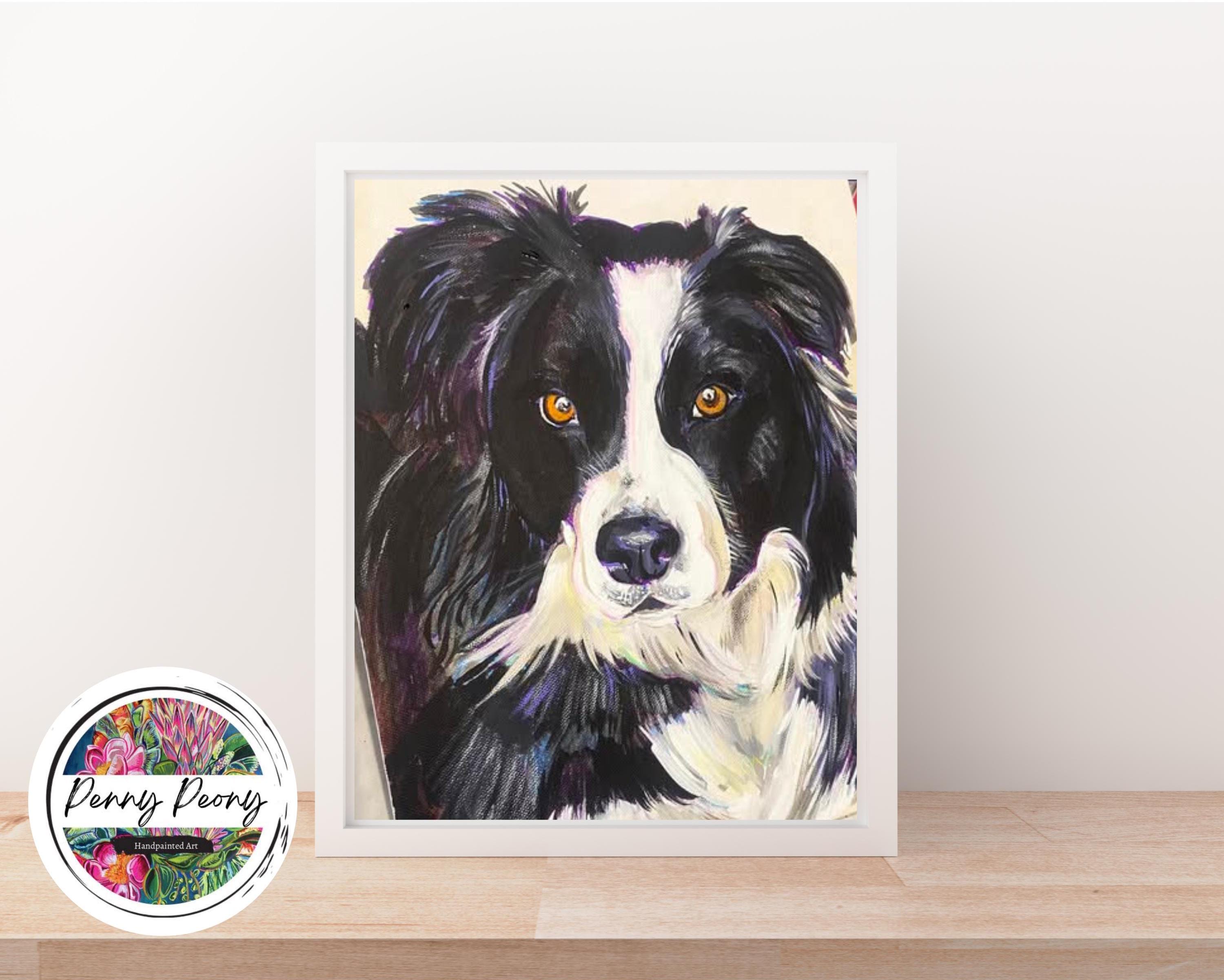 Custom K9 Officer Handler Dog Portrait, Police Retirement Gift, Custom ...