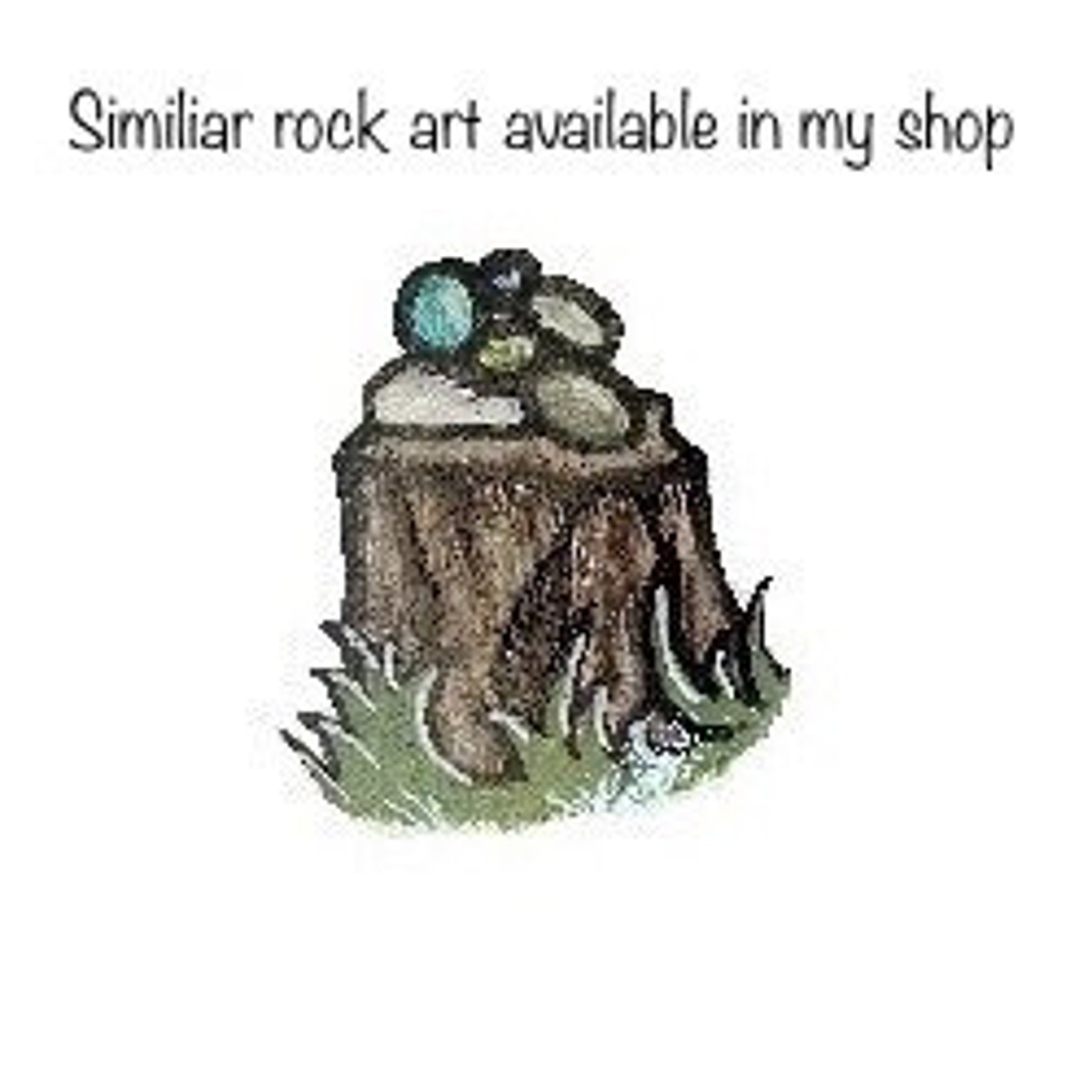 Arizona Hand Painted Rocks Rock Garden Arizona Painting - Etsy