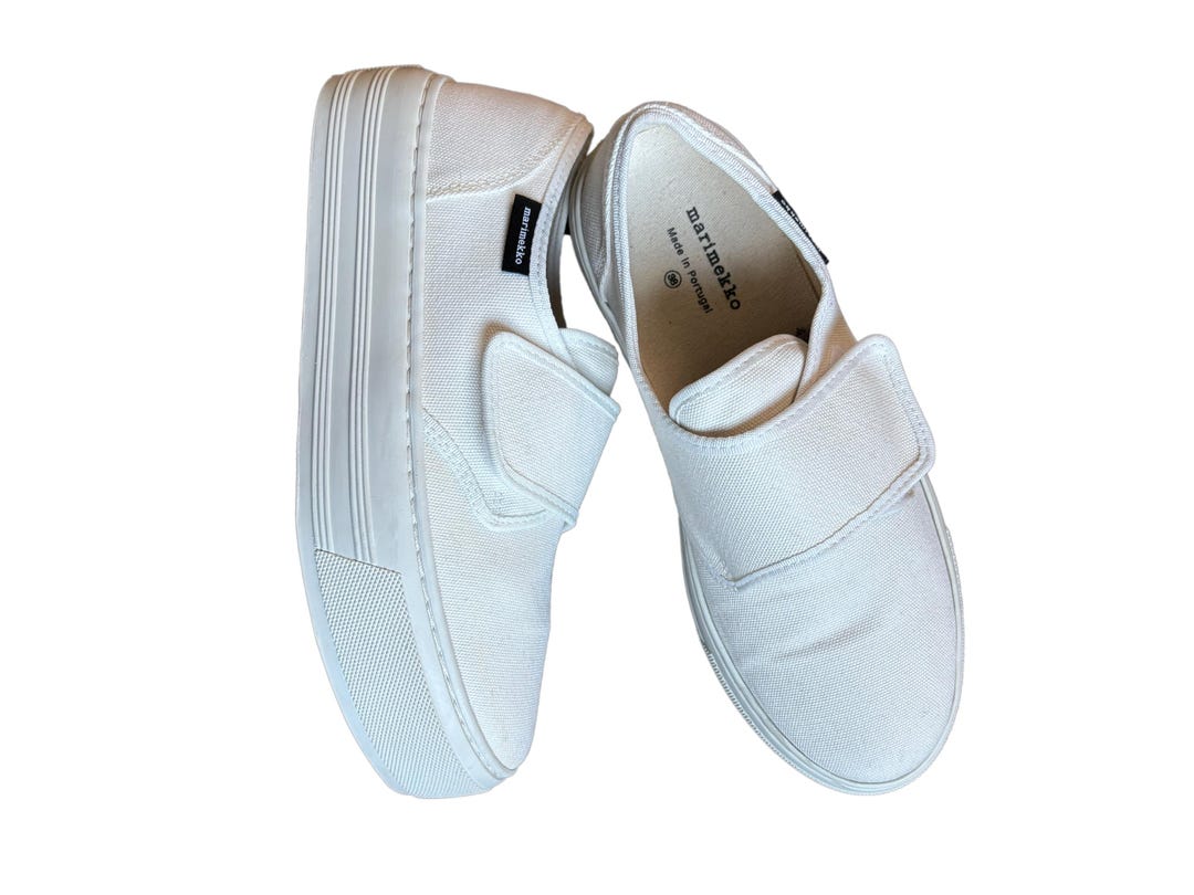 MARIMEKKO Vintage Authentic Marka Tennarit Fabric Canva Flatform ...