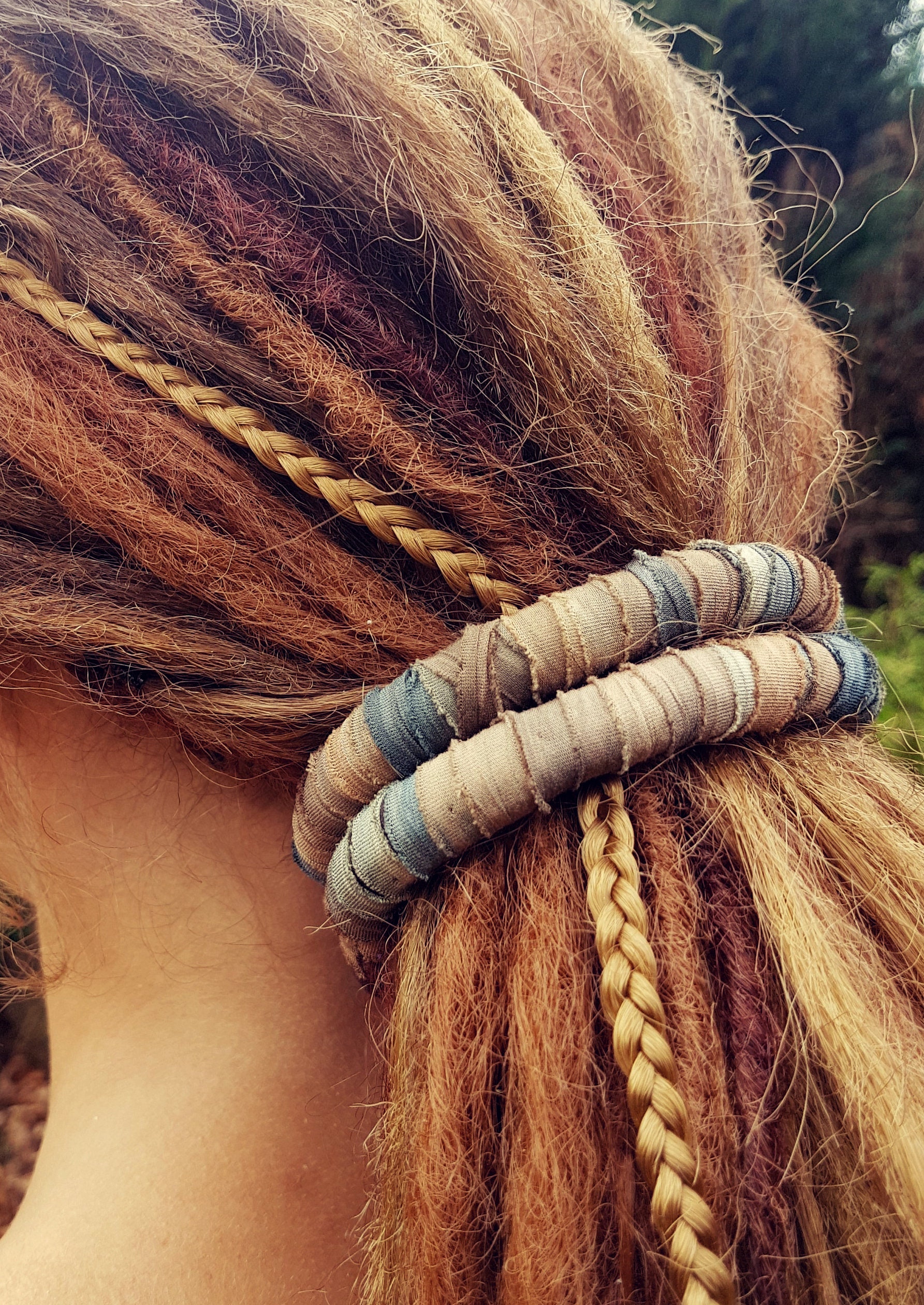 Mijomade Dread Spiral Tie Your Dreadlocks With a Handmade | Etsy