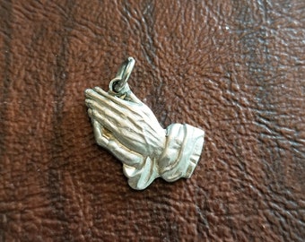 Praying hands charms | Etsy