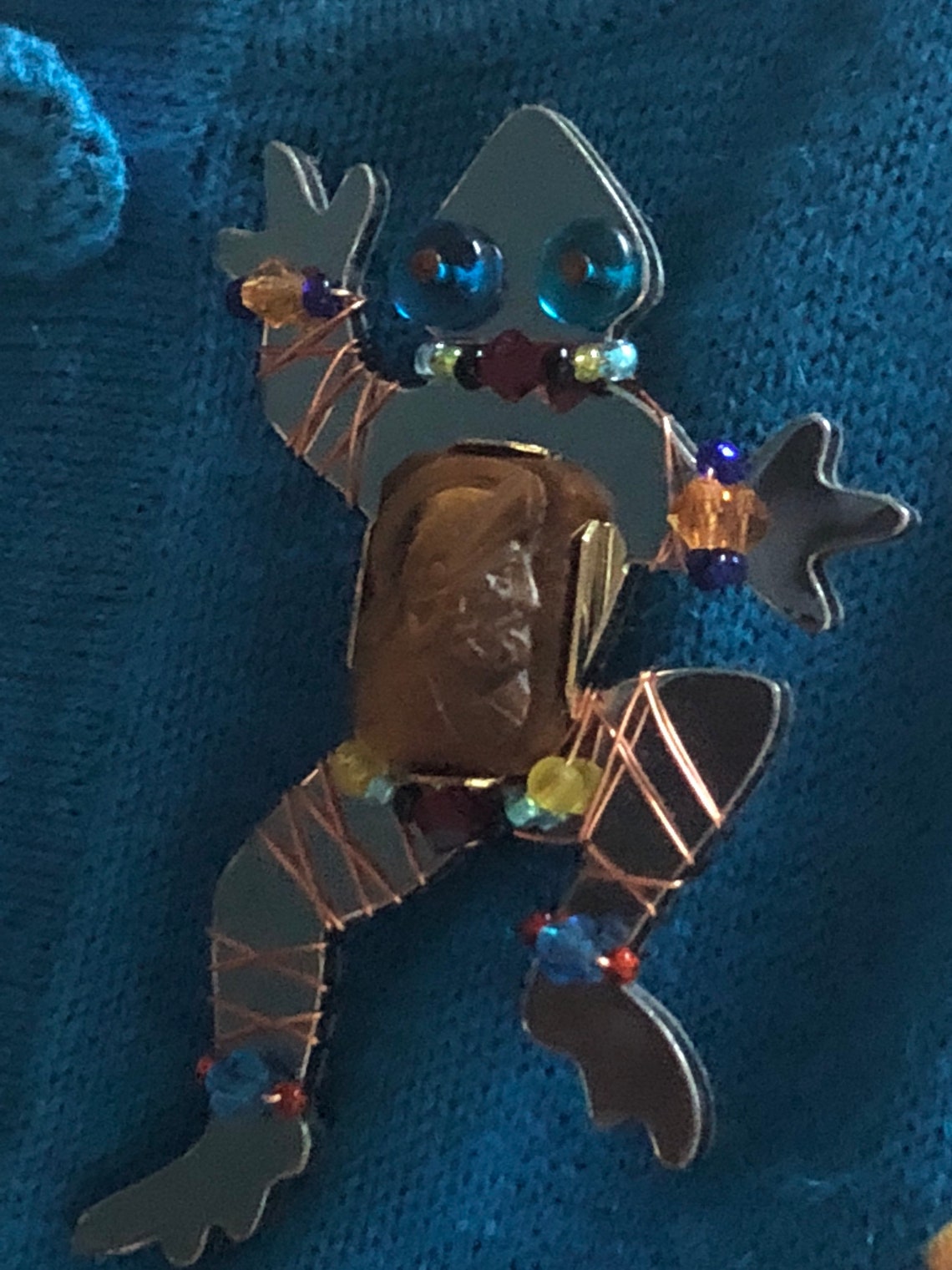 Retired Collectible Unique Liztech Frog Prince Leaping Frog - Etsy