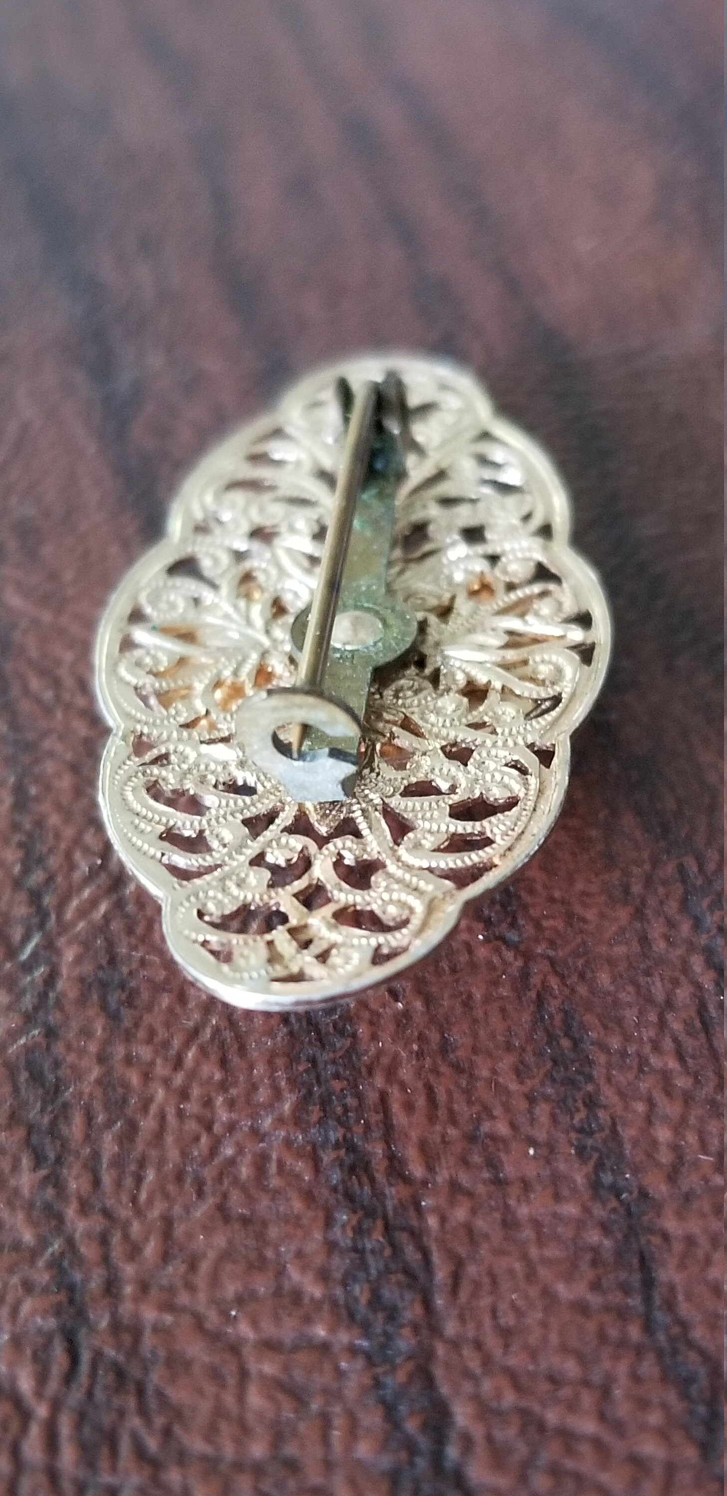 Vintage Religious Brooch Made in Western Germany Our Lady of | Etsy