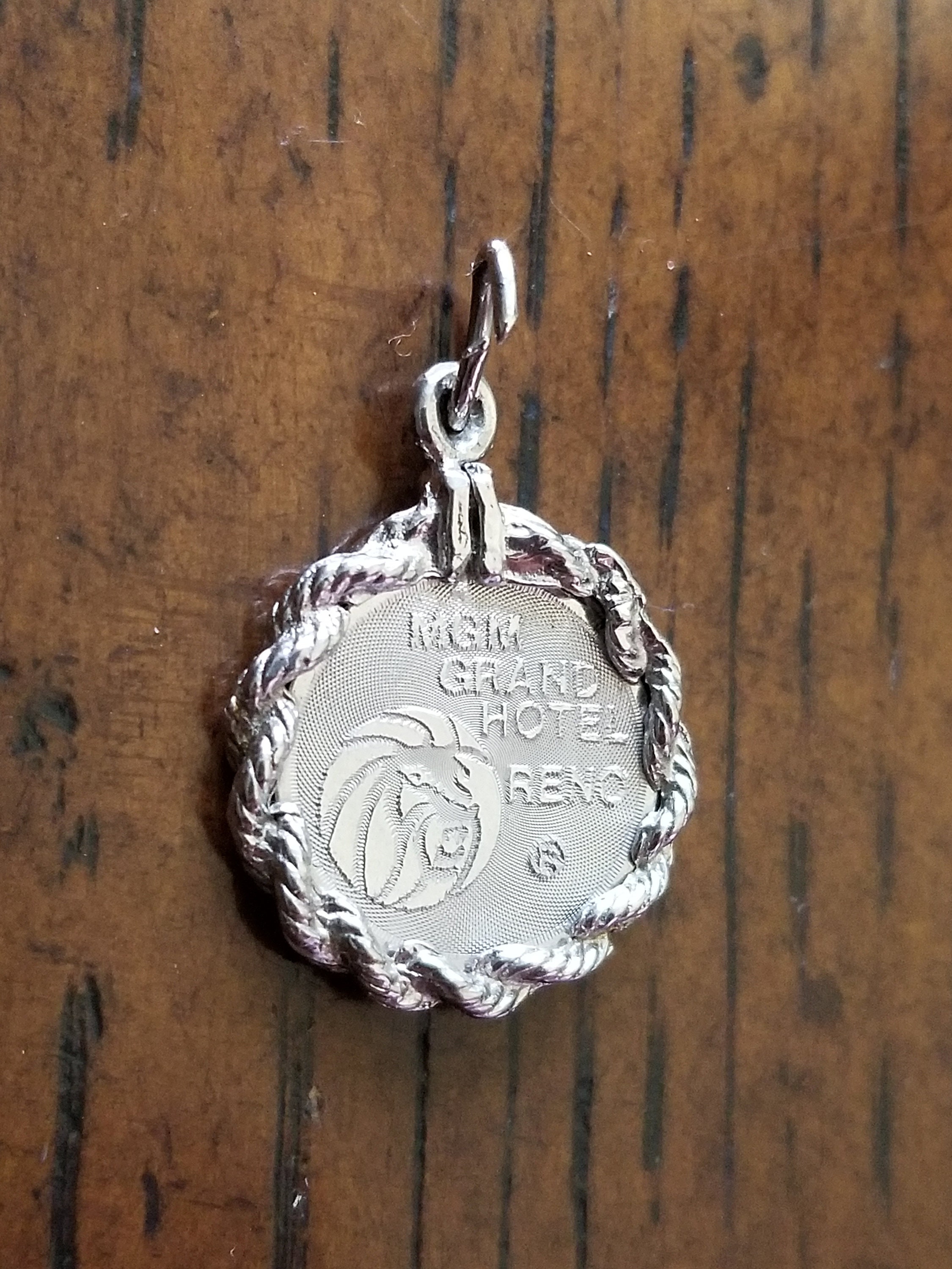 Vintage Sterling Silver MGM Grand Hotel Reno Charm/Pendant | Etsy