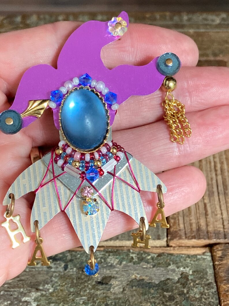 Retired Collectible Liztech Jester/joker Signed and Dated - Etsy