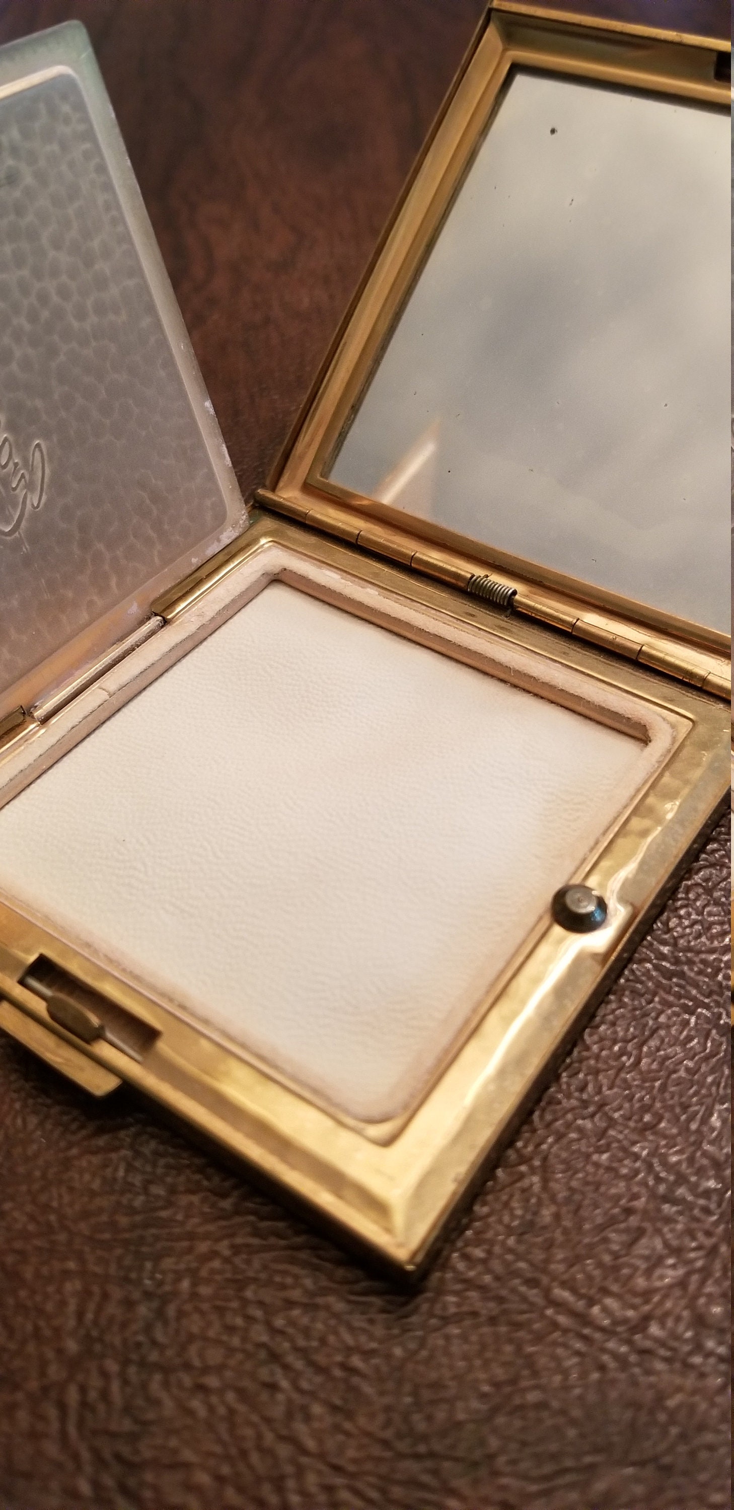 Rare Vintage Massachusetts Military Academy Powder Compact by | Etsy