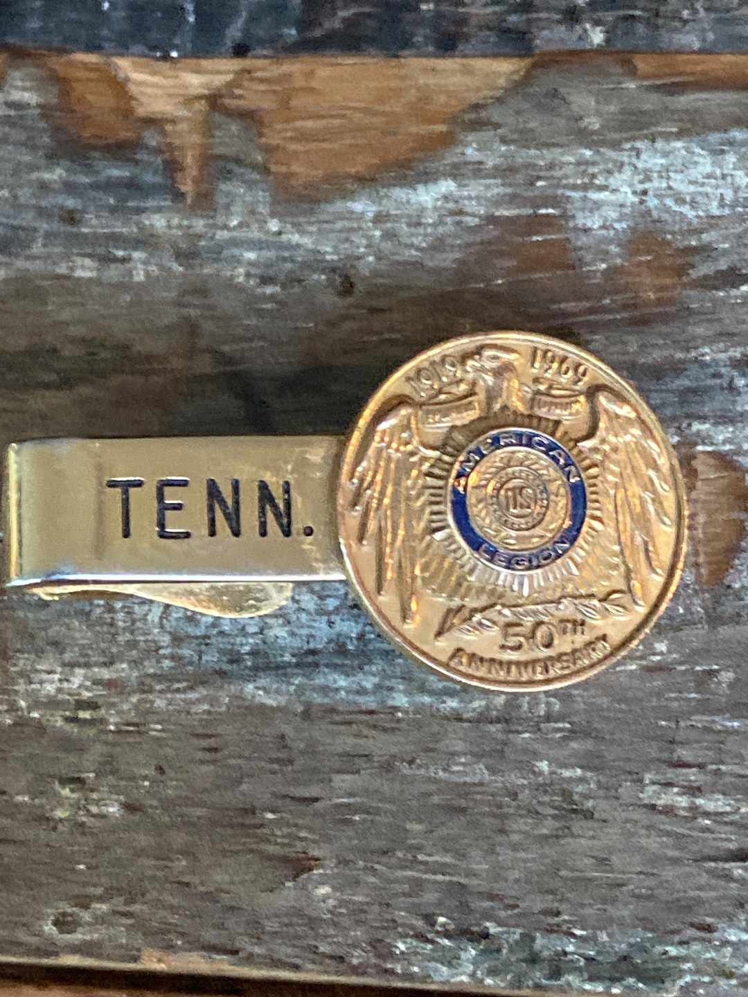 Vintage Tennessee American Legion 50th Anniversary 1919-1969 Gold Tone ...