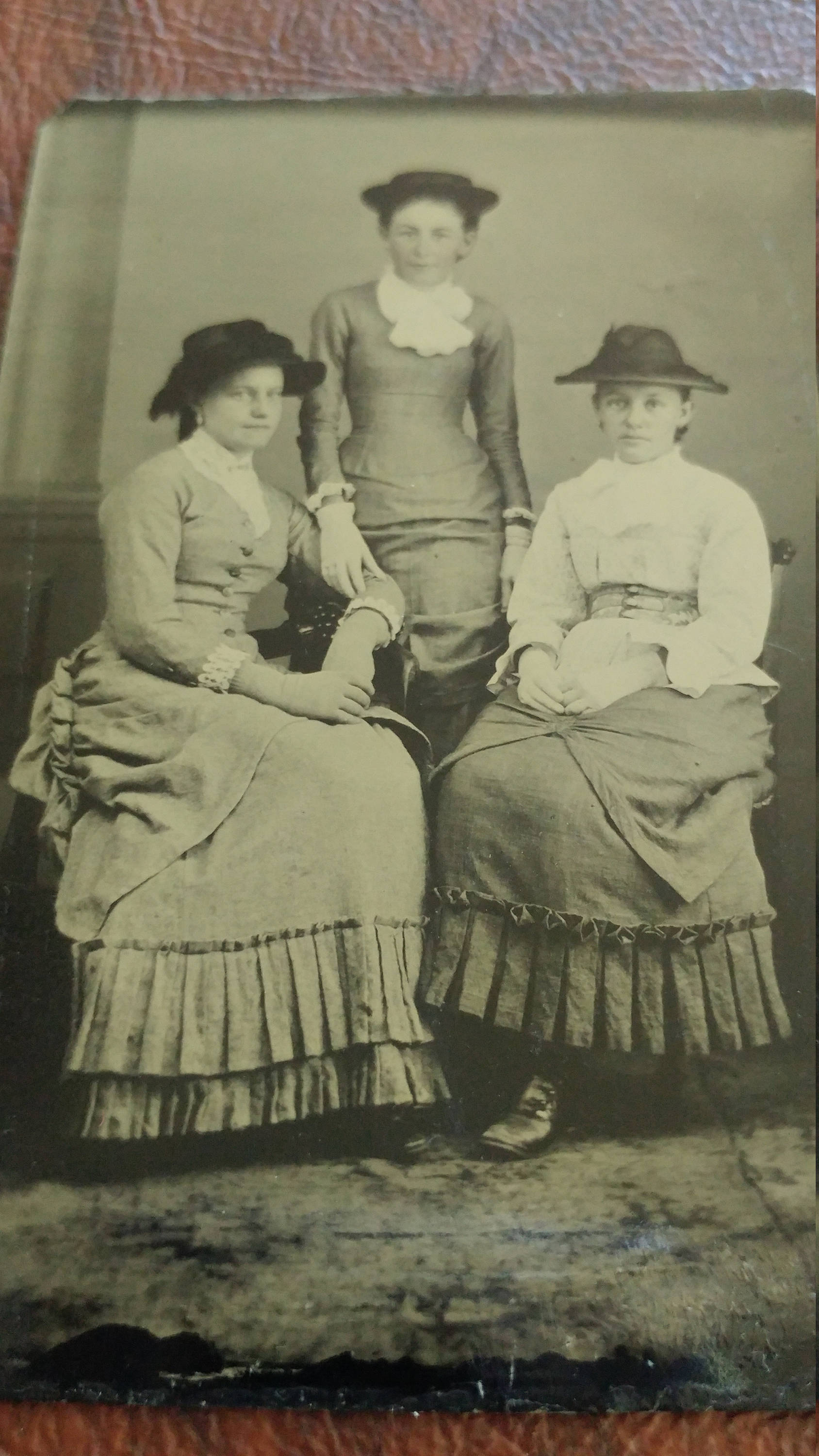 Grand Group Shots: Lot of 4 Antique Tintype Photographs of | Etsy