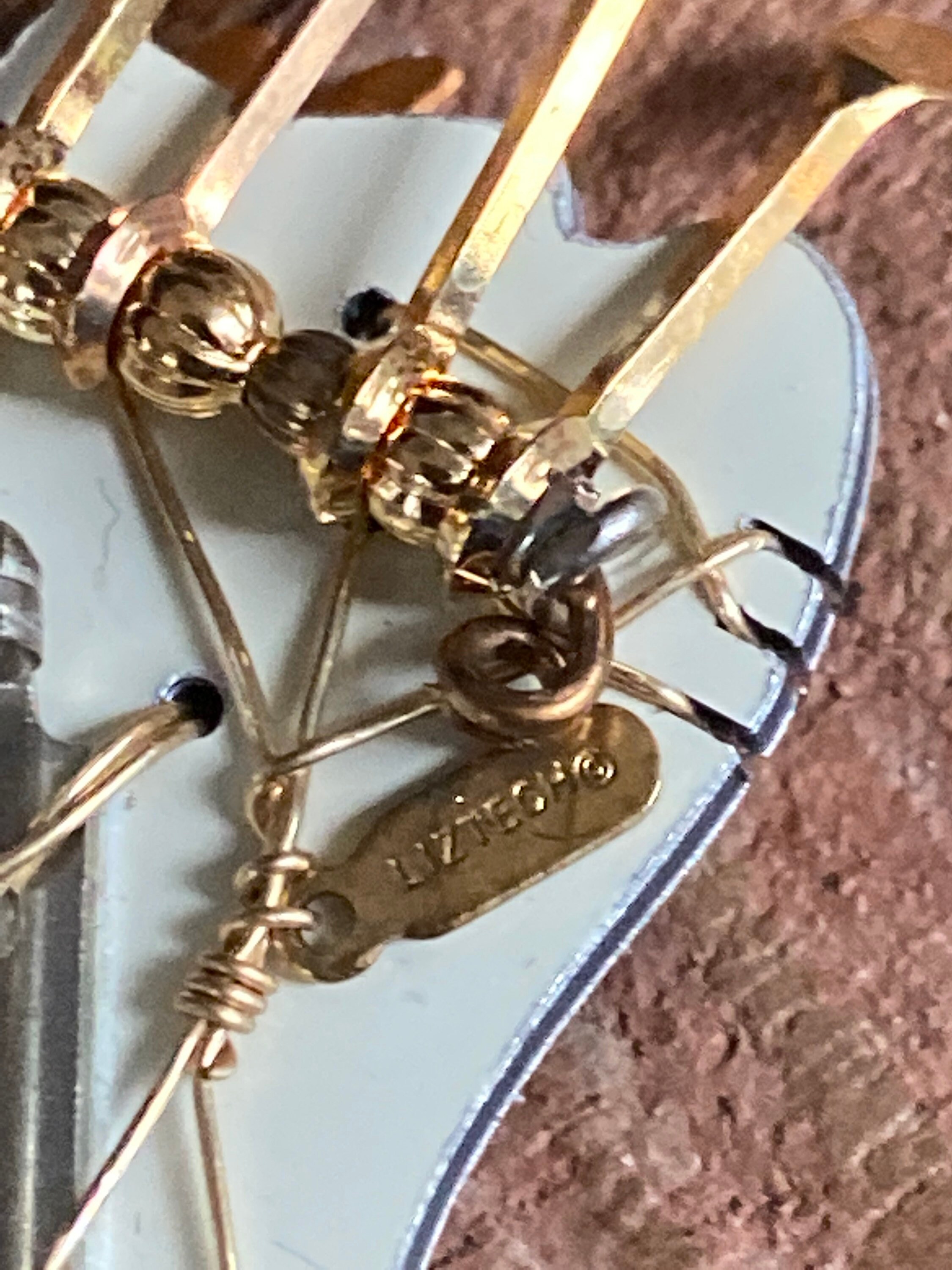 Vintage Retired Collectible Liztech Soul Sisters Signed and Dated Pin ...