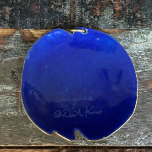 Gorgeous David Kuo Champleve Brightly Colored Enamel Pendant, Girl With ...