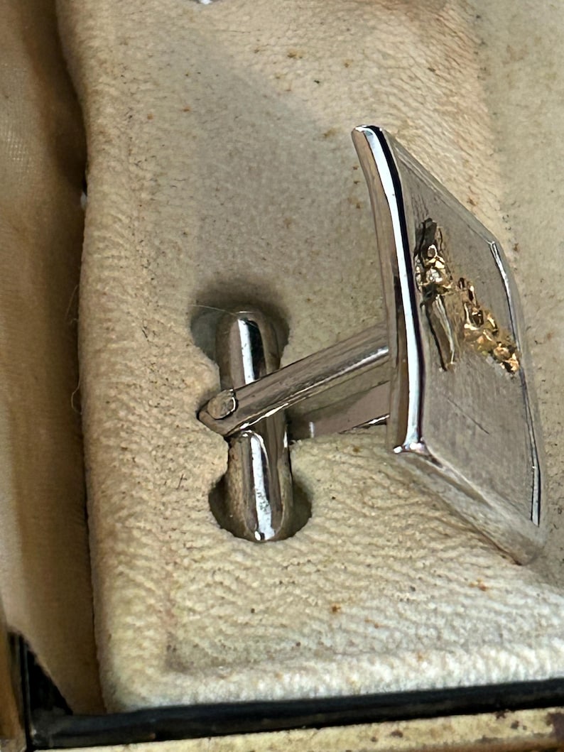 Swank 1960’s Silver Tone Caduceus Cufflinks, Vintage Medical Themed ...