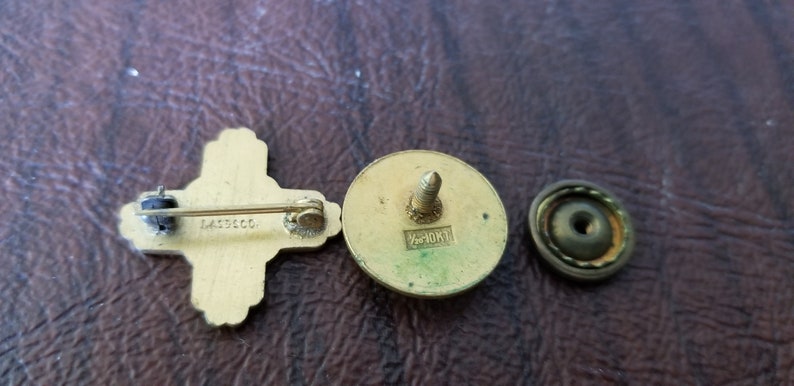 Vintage Lapel Pins/buttons Lot of 10 Vintage Lapel or Collar - Etsy