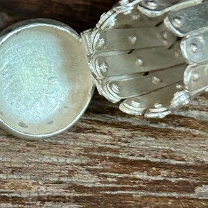 Antique Silver Gate Top Mesh/chainmail Beggars Tiny Bag/purse ...