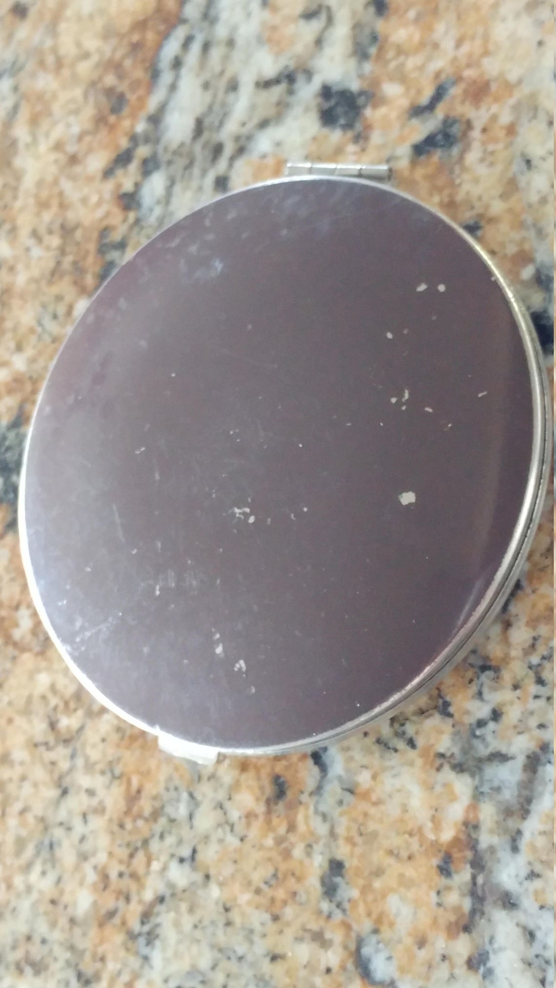 Extremely Rare 1930's Vintage Art Deco Powder/mirror Compact, Brown ...