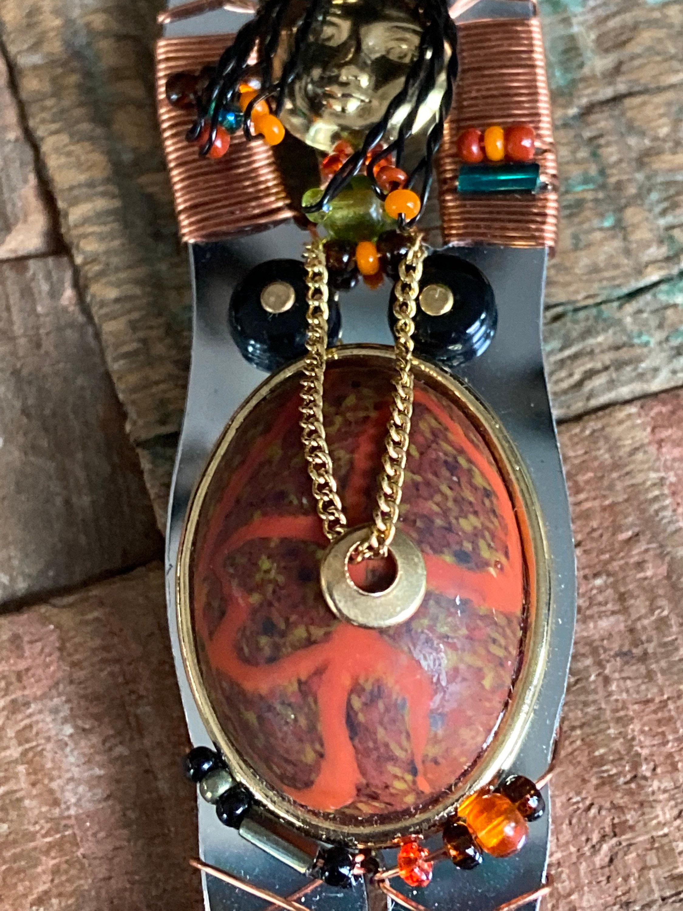 Retired Liztech Usha Brooch/pin Usha Goddess Dispeller of - Etsy