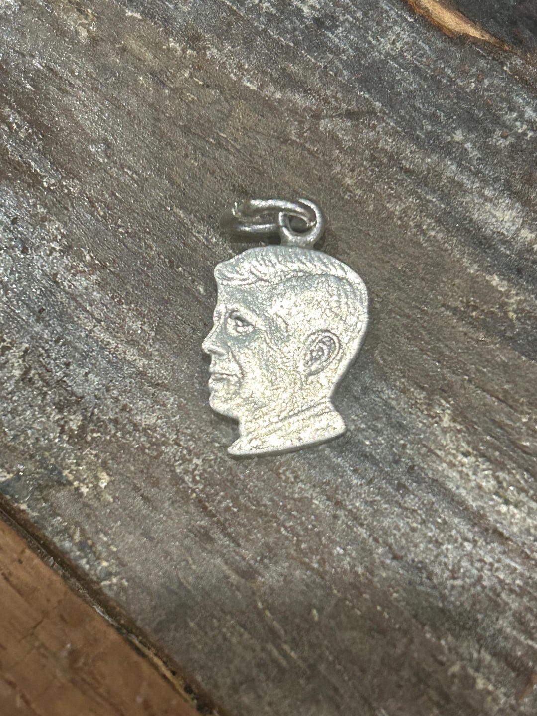 Vintage Sterling Charm of John Fitzgerald Kennedy Former President ...