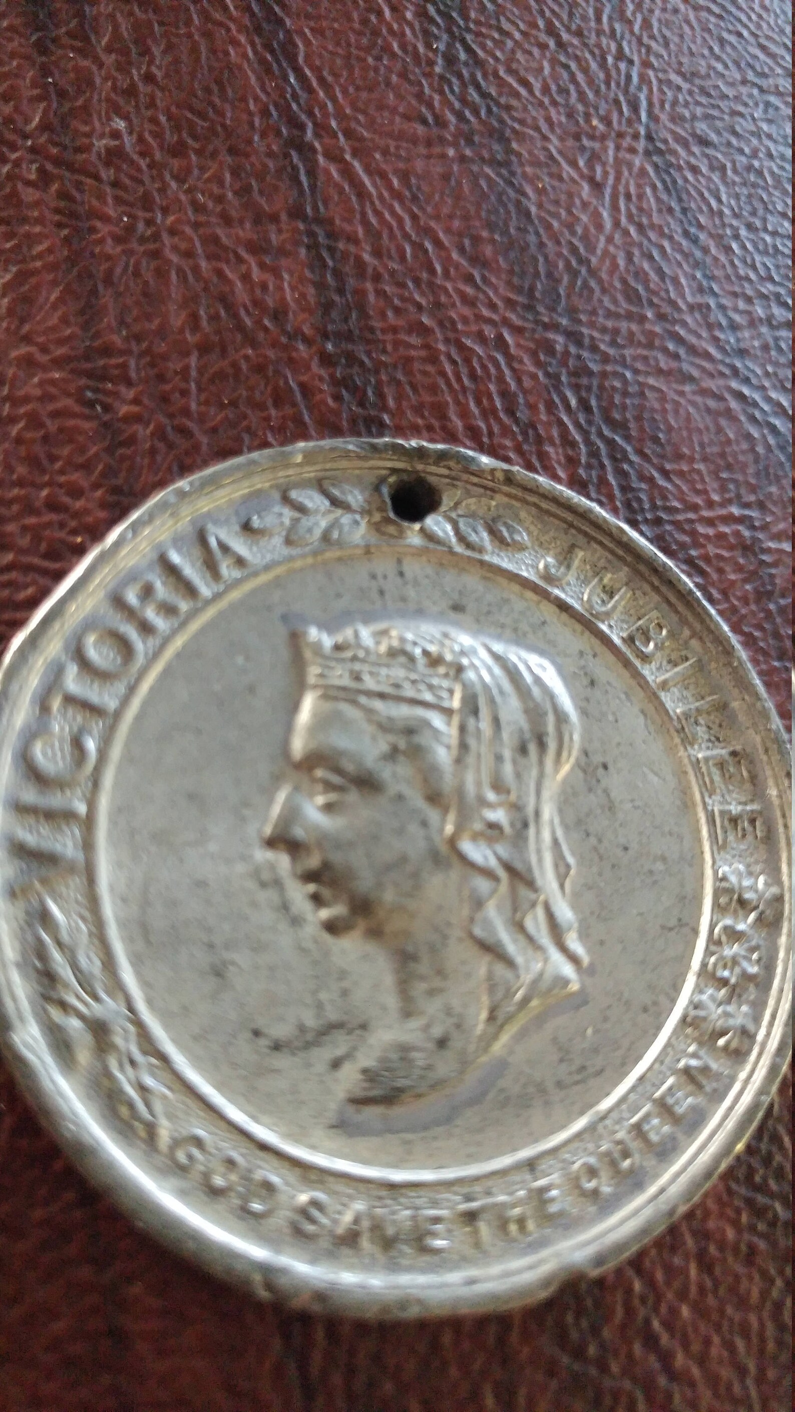 Rare Queen Victoria Jubilee Commemorative Medal, God Save the Queen ...