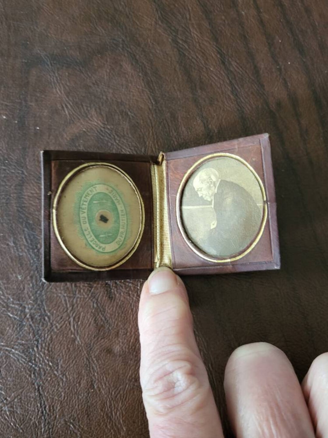 Vintage Belgian St. Mutien-marie Wiaux Pocket Shrine and Second Class ...