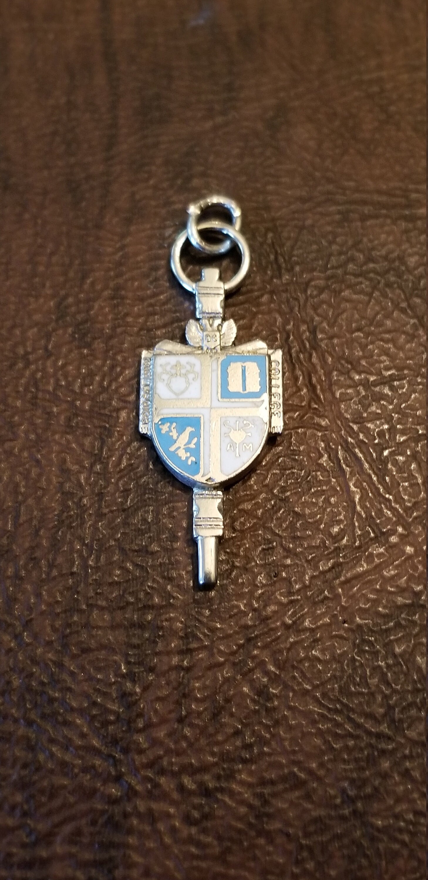 Vintage Sterling Silver and Enamel Bridgewater College | Etsy