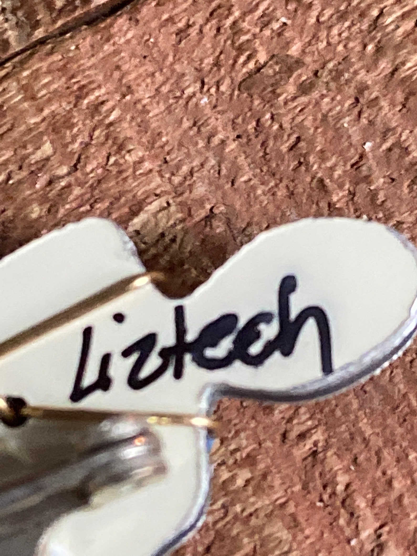 Vintage Retired Collectible Liztech Soul Sisters Signed and Dated Pin ...