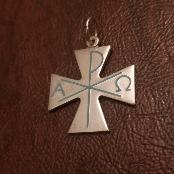 Chi Rho Cross - Etsy