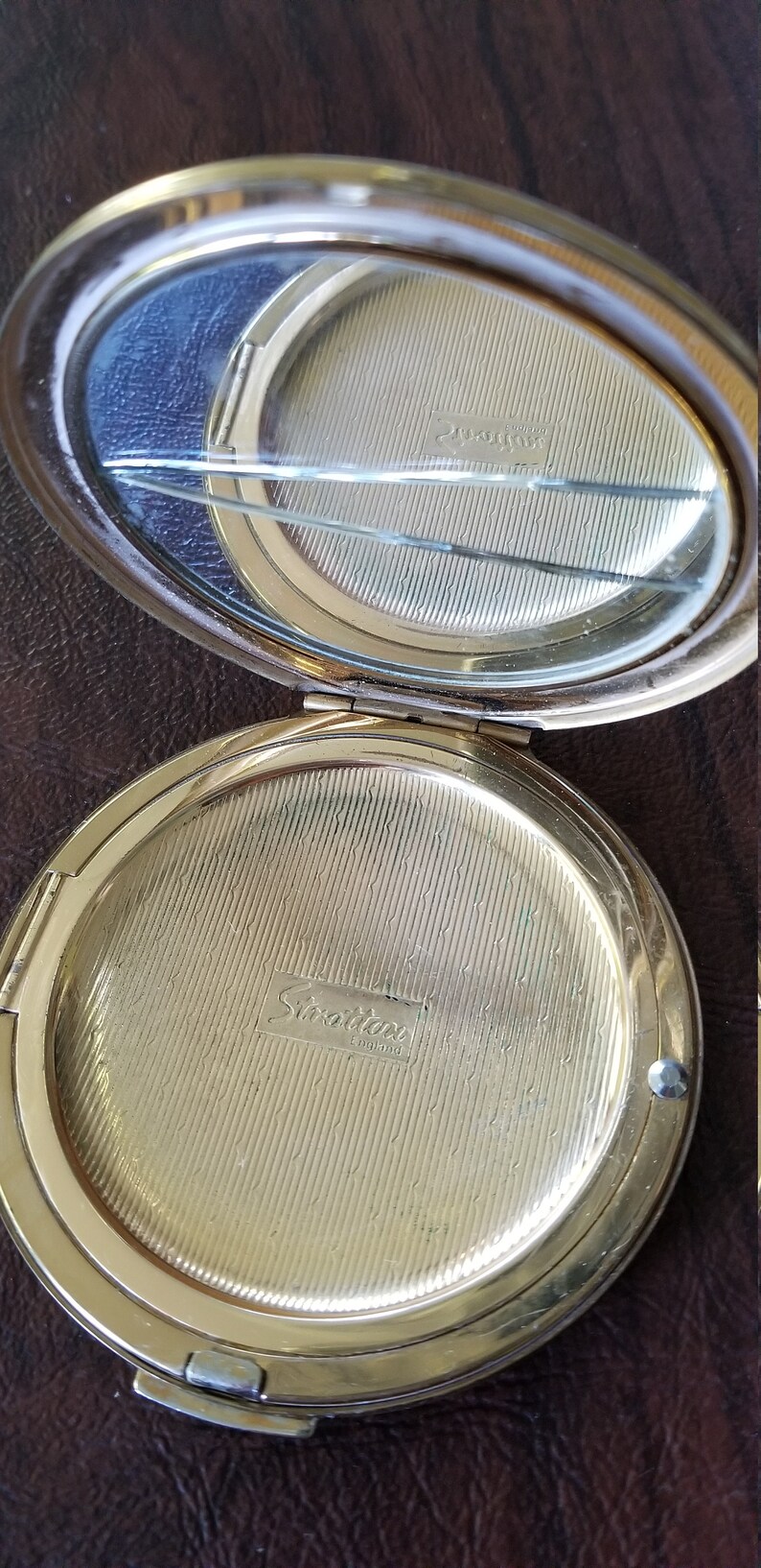 Vintage Stratton of England Powder Compact Spring Time Look - Etsy